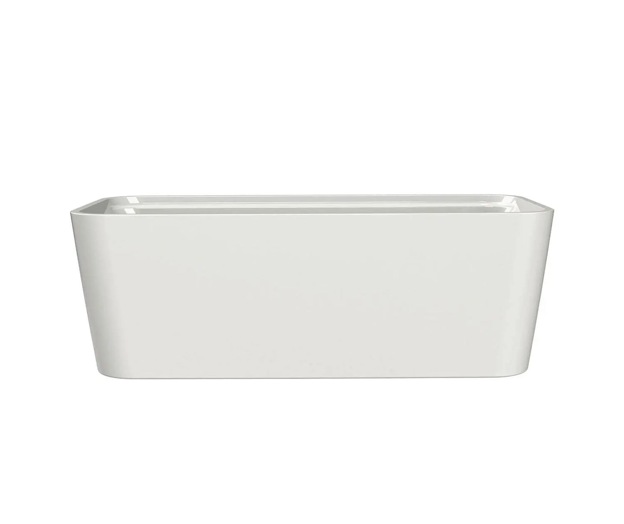 Maax Oberto 6731 Acrylic Skirted Freestanding Center Drain Bathtub ...